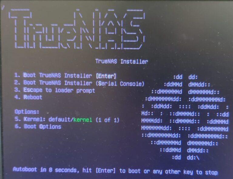 TrueNAS CORE Installation – Knowledge Base