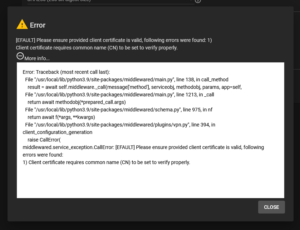 OpenVPN on TrueNAS – Knowledge Base