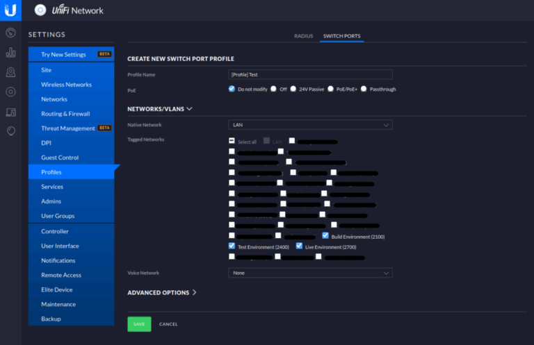 Multiple VLANs on one Ubiquiti switch port – Knowledge Base