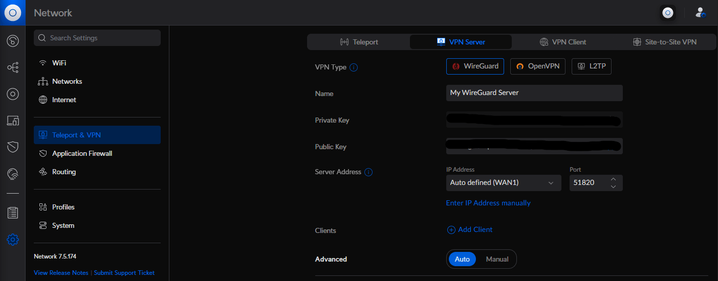 WireGuard on Ubiquiti – Knowledge Base
